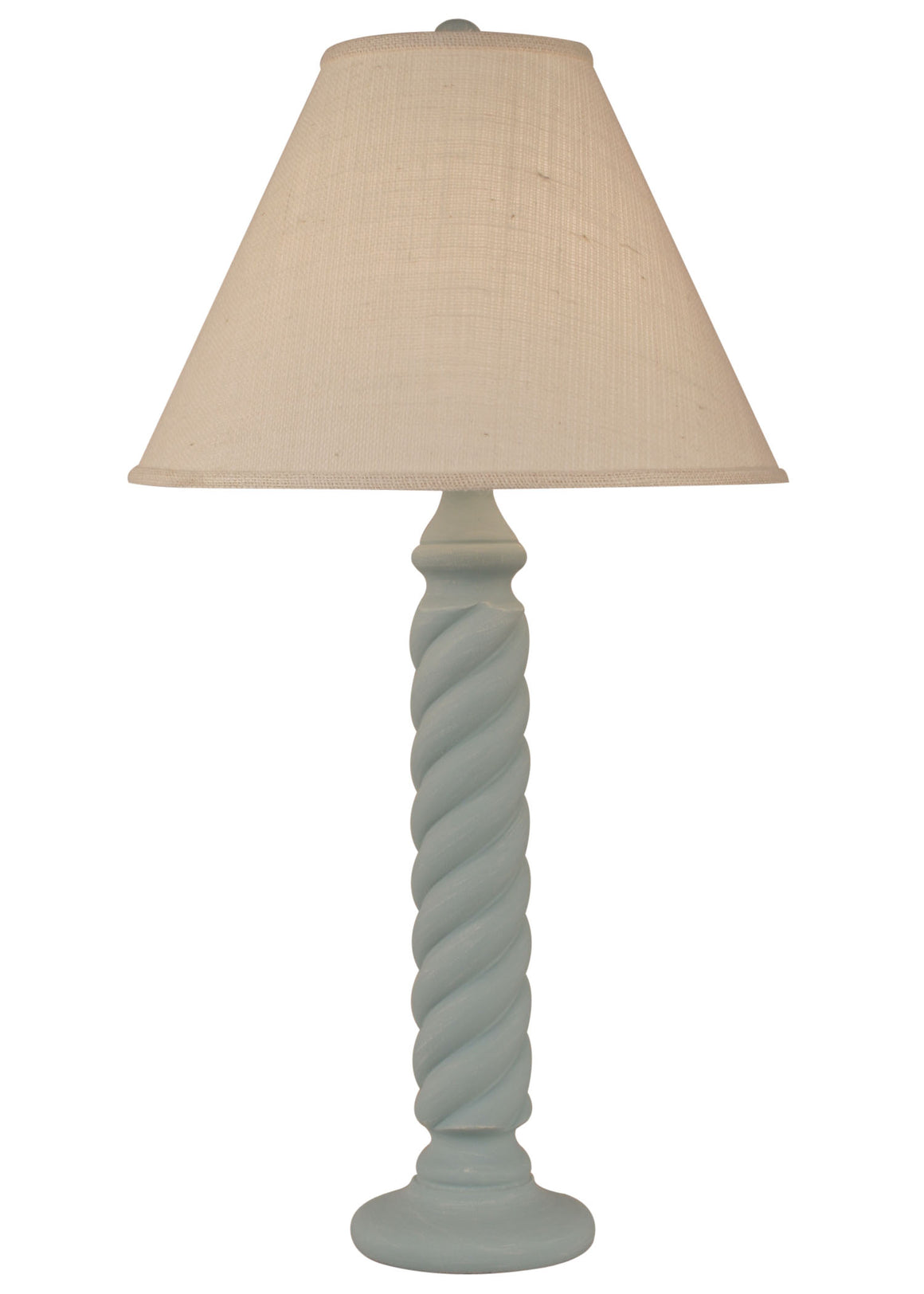 Weathered Seamist Small Rope Table Lamp– Coast Lamp Shop