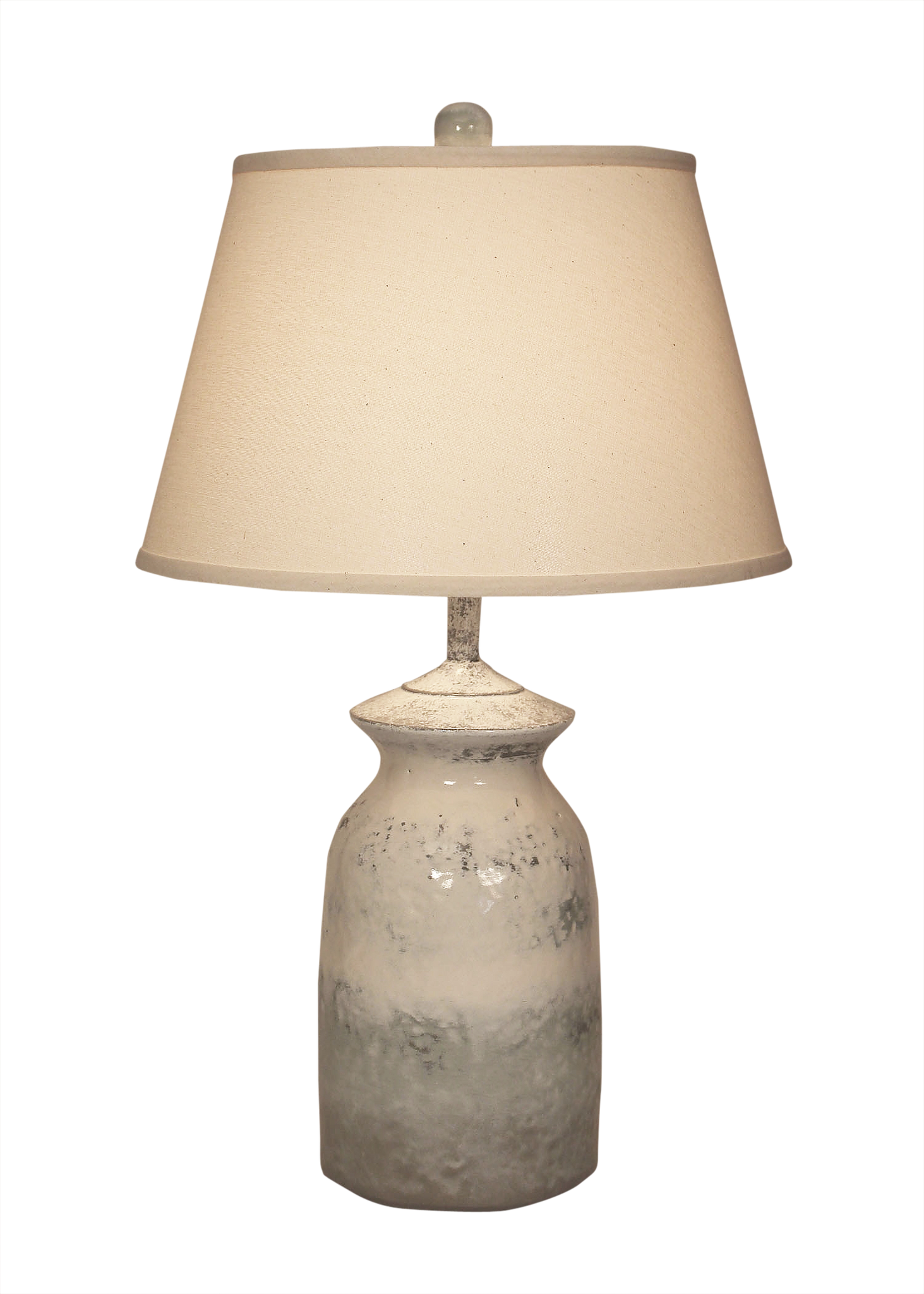 Alabaster Short Pottery Table Lamp– Coast Lamp Shop